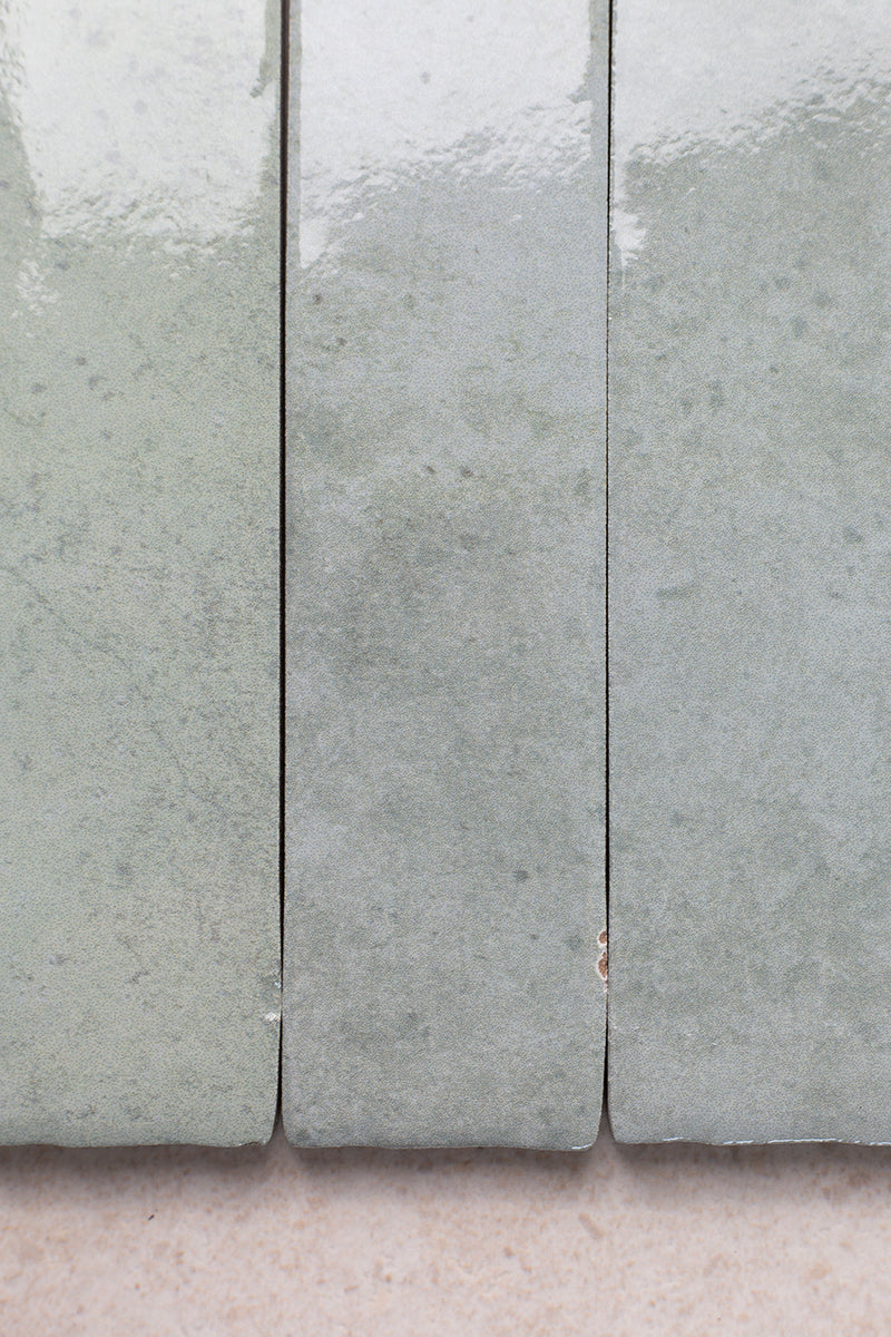 Luella Powder Blue Gloss Metro Tiles - Second Selection | Wall Tiles ...