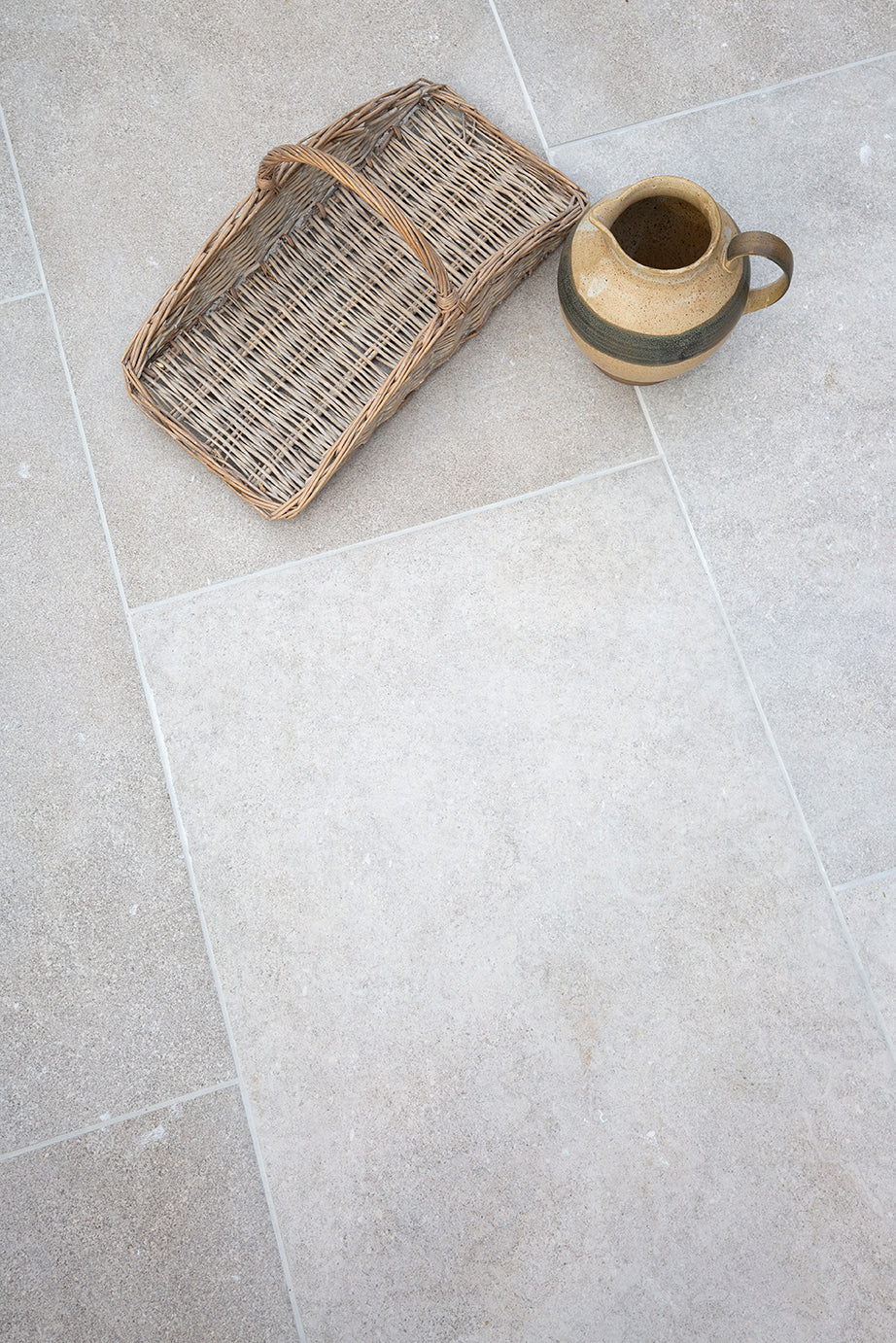Lullington Grey Stone Effect Porcelain Pavers | Quorn Stone