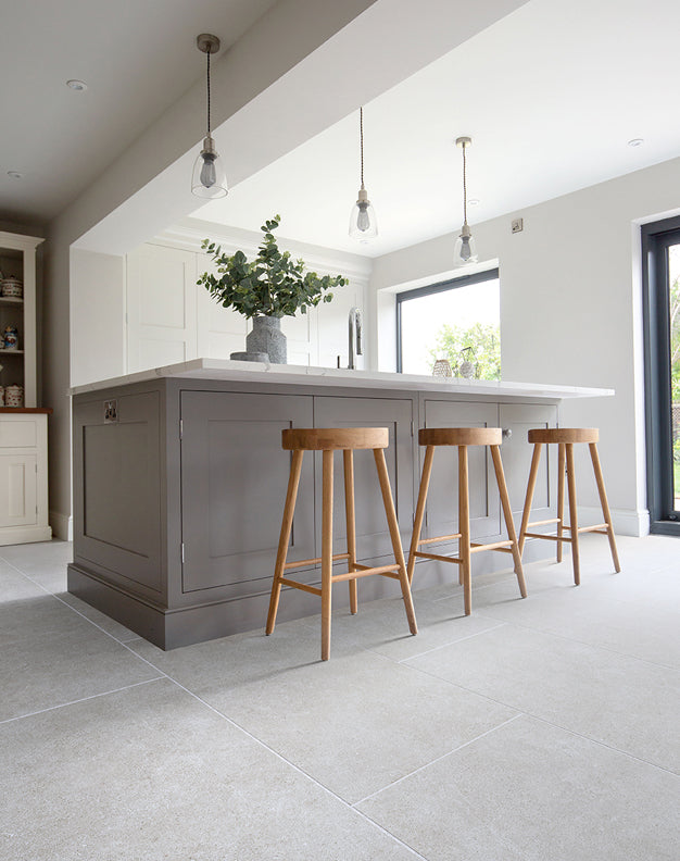 Melford Ivory Stone Effect Porcelain Tiles | Quorn Stone