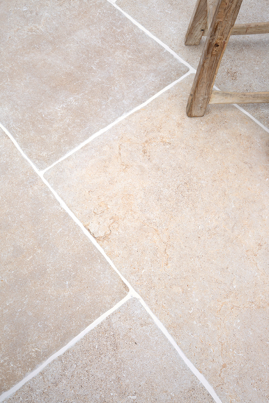 Montpellier Sable Tumbled Porcelain Paving | Quorn Stone