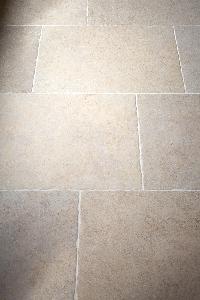 Montpellier Sable Tumbled Effect Porcelain Tiles | Quorn Stone