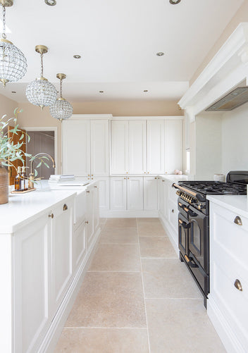 Montpellier Sable Tumbled Effect Porcelain Tiles | Quorn Stone