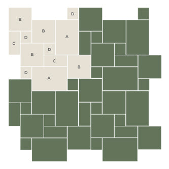 Lullington Beige Stone Effect Porcelain Tiles | Quorn Stone