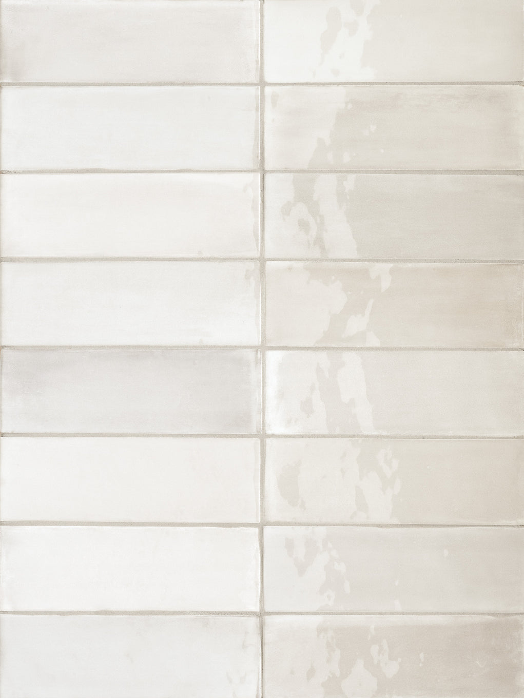 Pastello Seashell Gloss Metro Tiles | Decorative | Quorn Stone