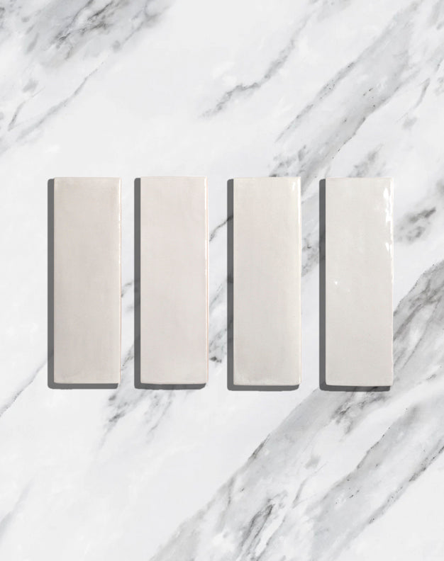 Pastello Cotton Gloss Metro Tiles | Decorative | Quorn Stone