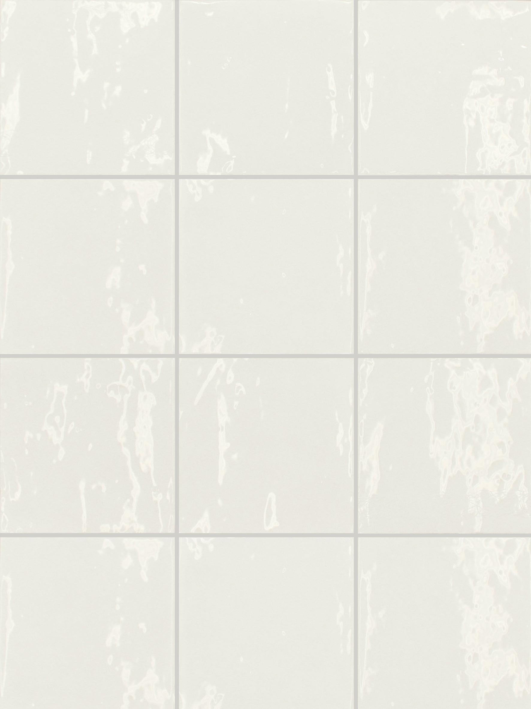 Pastello Cotton Gloss Square Tiles | Quorn Stone