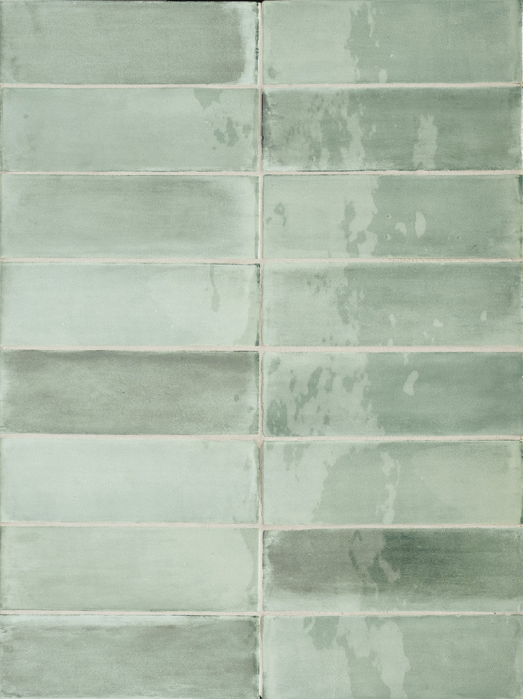 Pastello Pistachio Gloss Metro Tiles | Brick Tiles | Quorn Stone