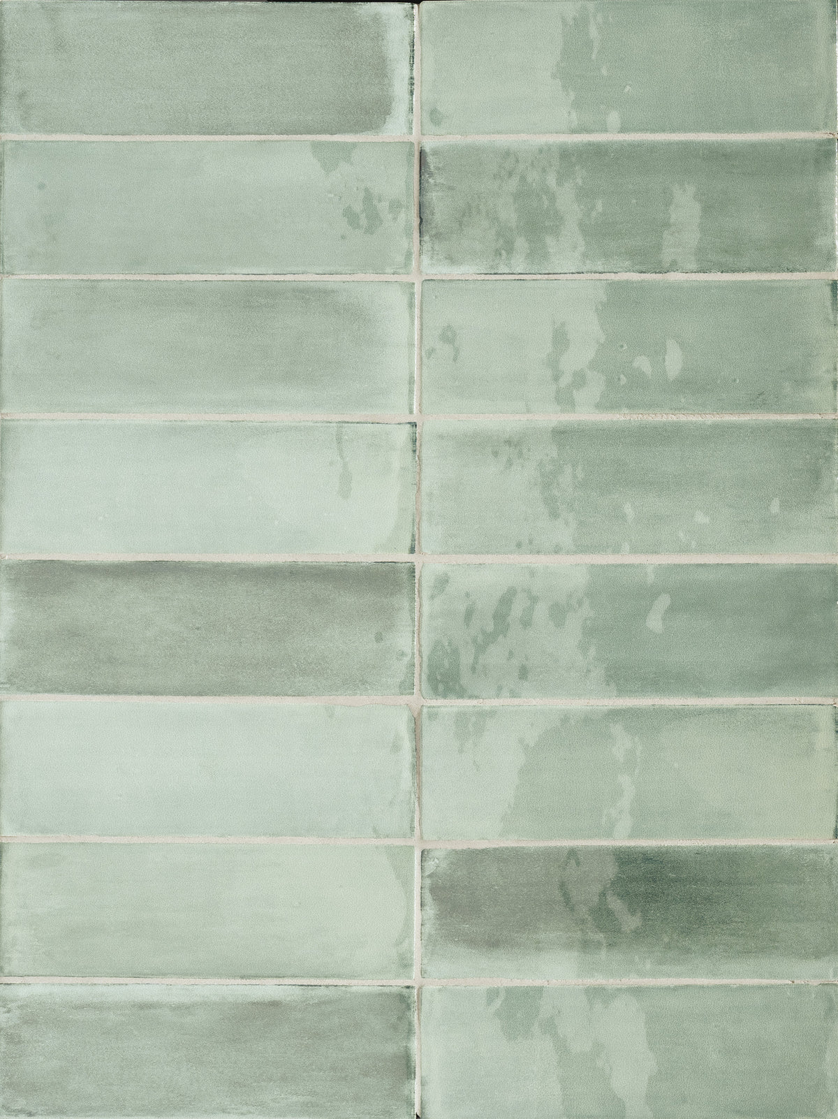 Pastello Pistachio Gloss Metro Tiles | Brick Tiles | Quorn Stone