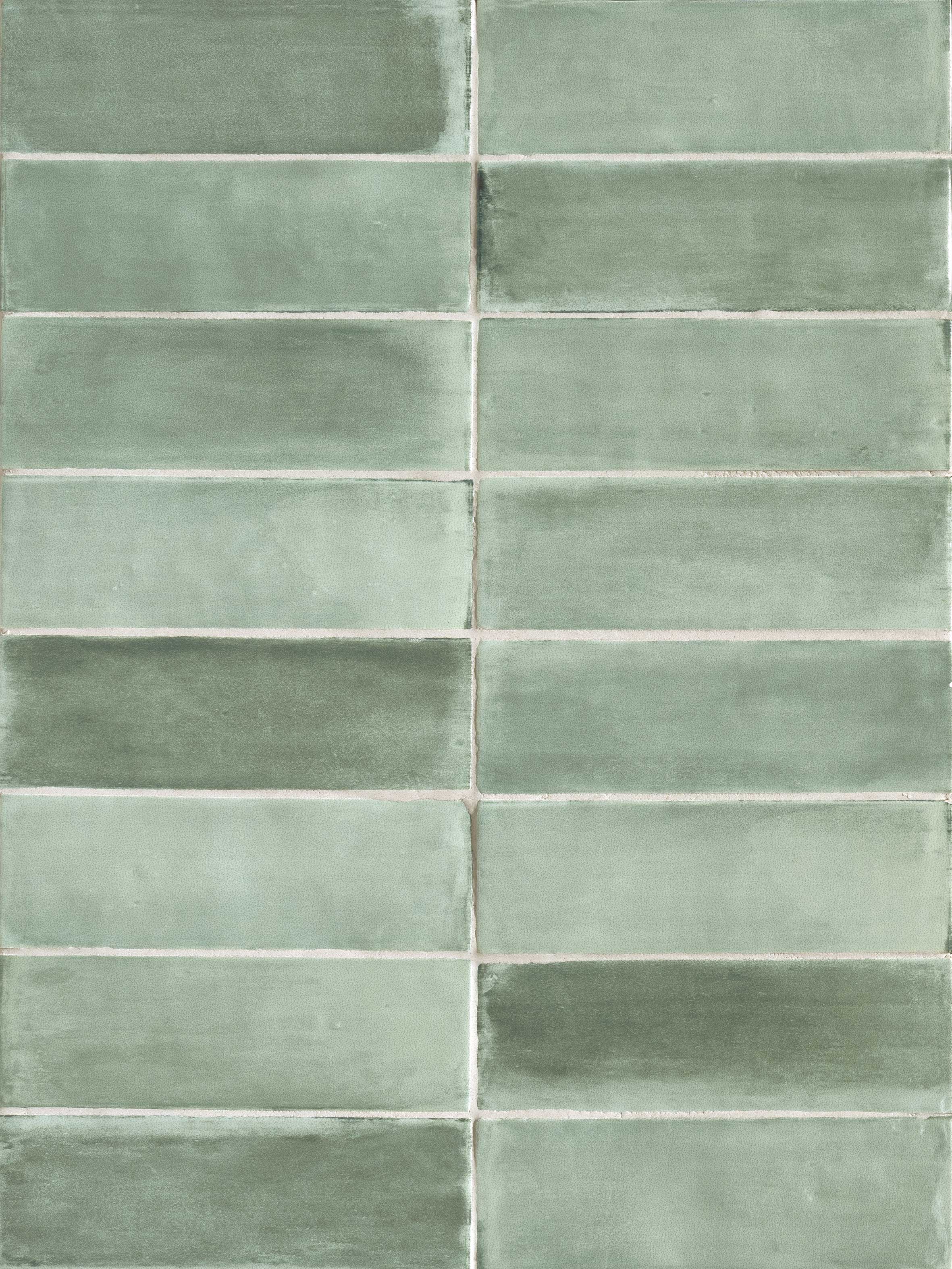Pastello Pistachio Matt Metro Tiles | Decorative | Quorn Stone