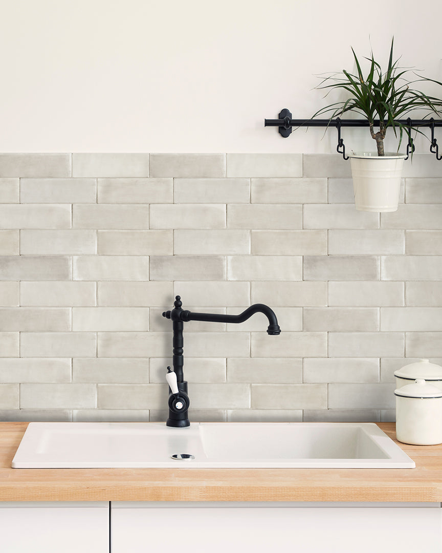 Pastello Seashell Matt Metro Tiles | Decorative | Quorn Stone