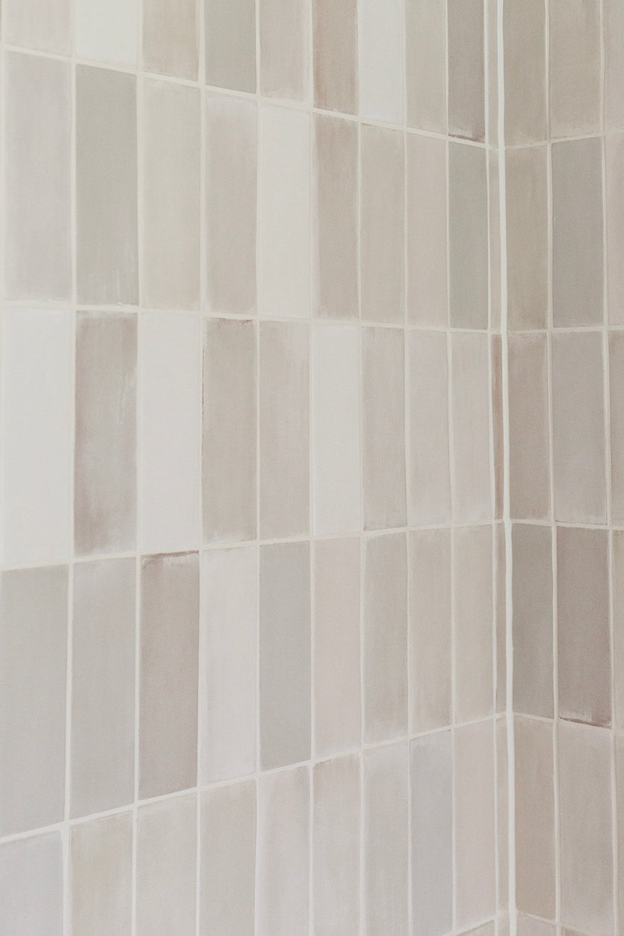 Pastello Seashell Matt Metro Tiles | Decorative | Quorn Stone