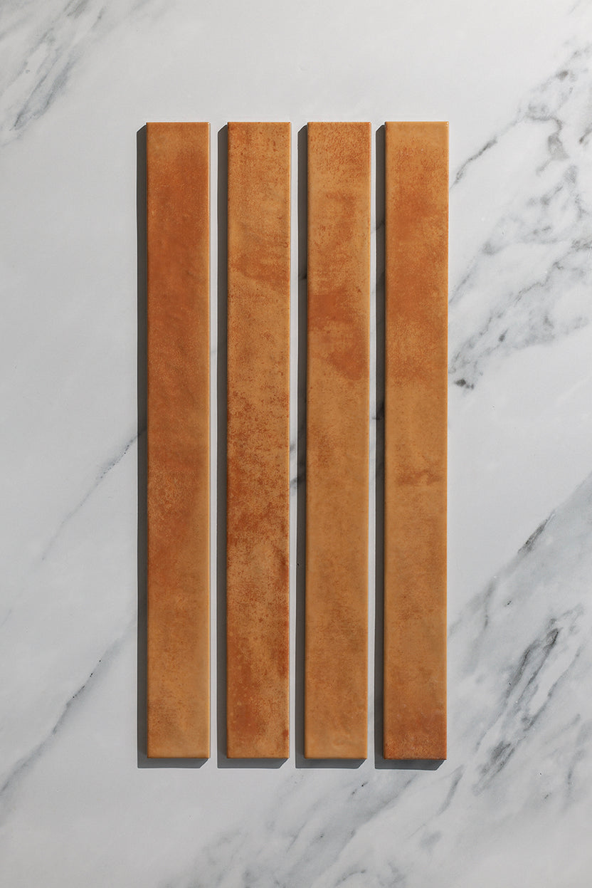 Patina Cotto Gloss Metro Tiles | Decorative | Quorn Stone