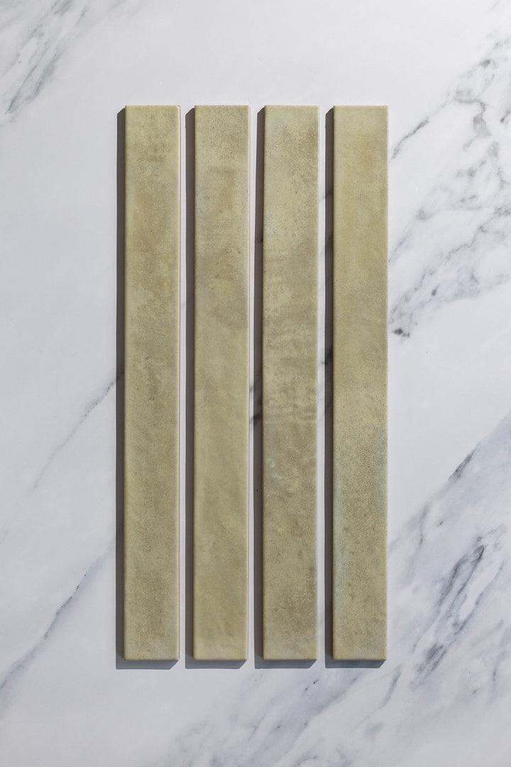Patina Moss Gloss Metro Tiles | Decorative | Quorn Stone