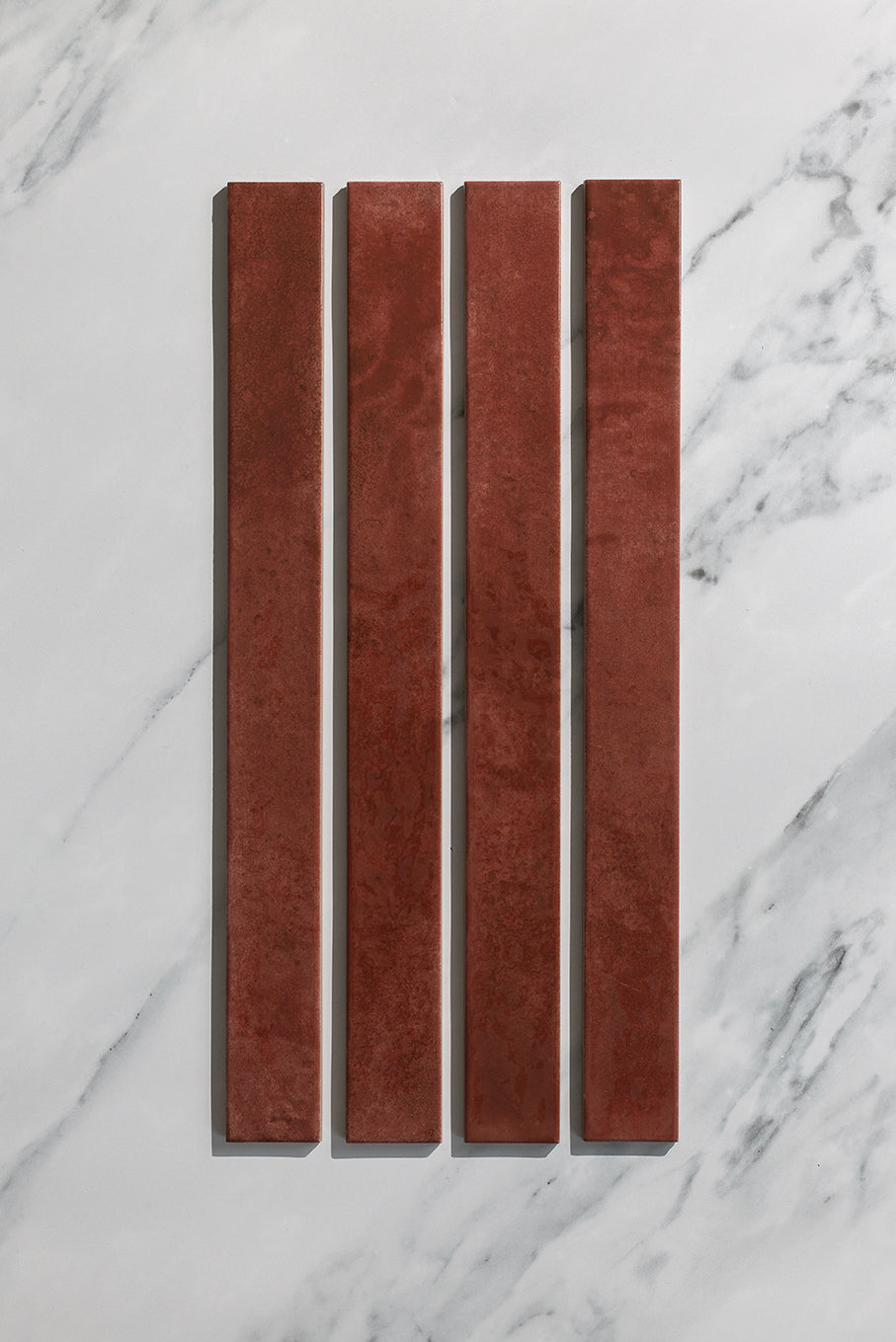 Patina Ruby Gloss Metro Tiles | Decorative | Quorn Stone