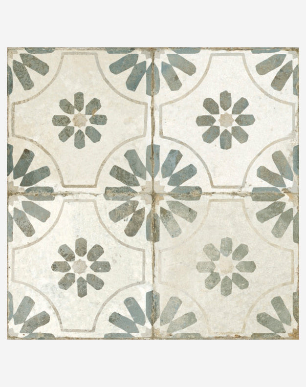Penrose Sage Patterned Ceramic Tiles | Quorn Stone