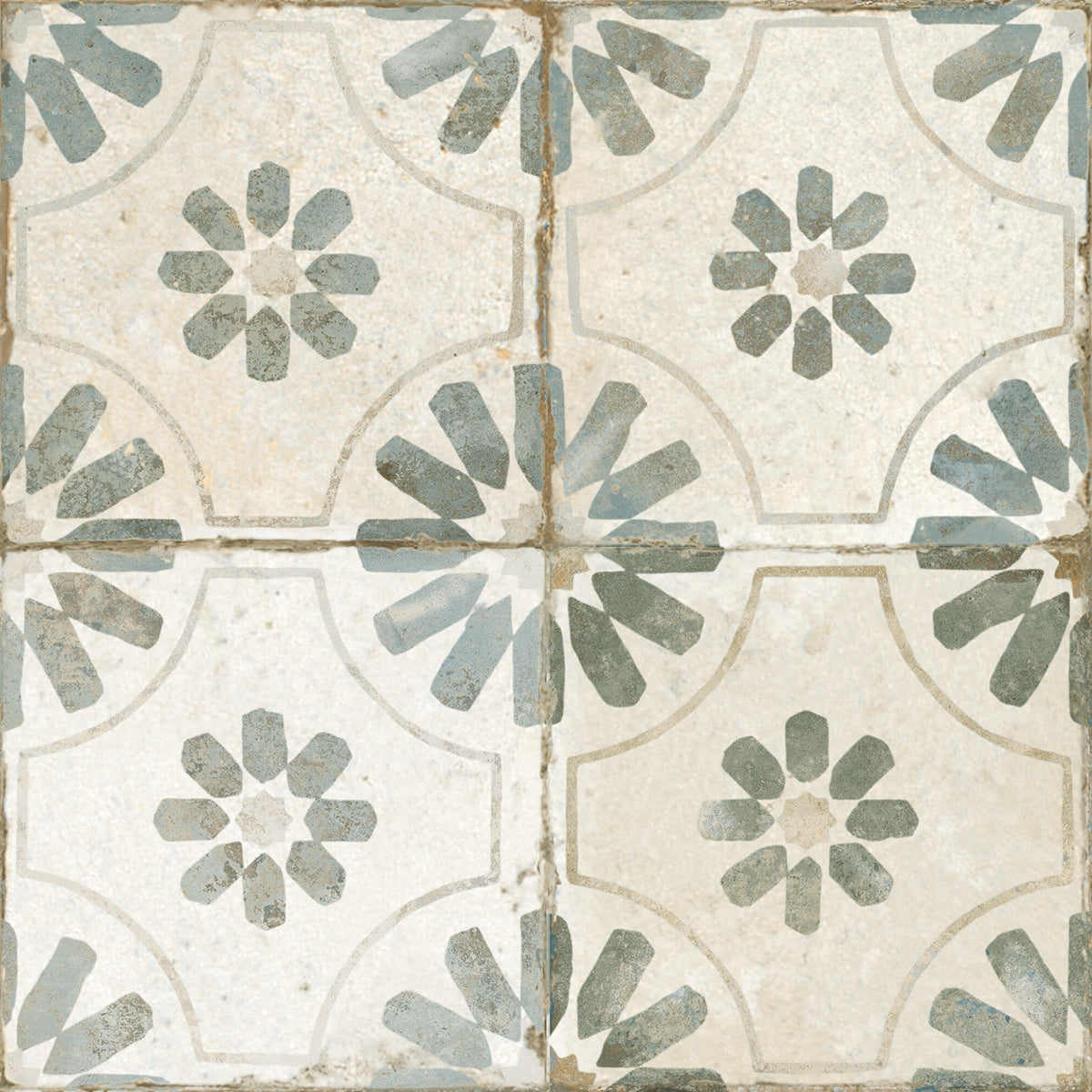 Penrose Sage Patterned Ceramic Tiles | Quorn Stone