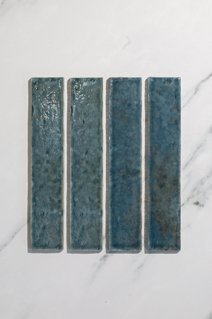 Pigment Cobalt Blue Metro Tiles | Quorn Stone