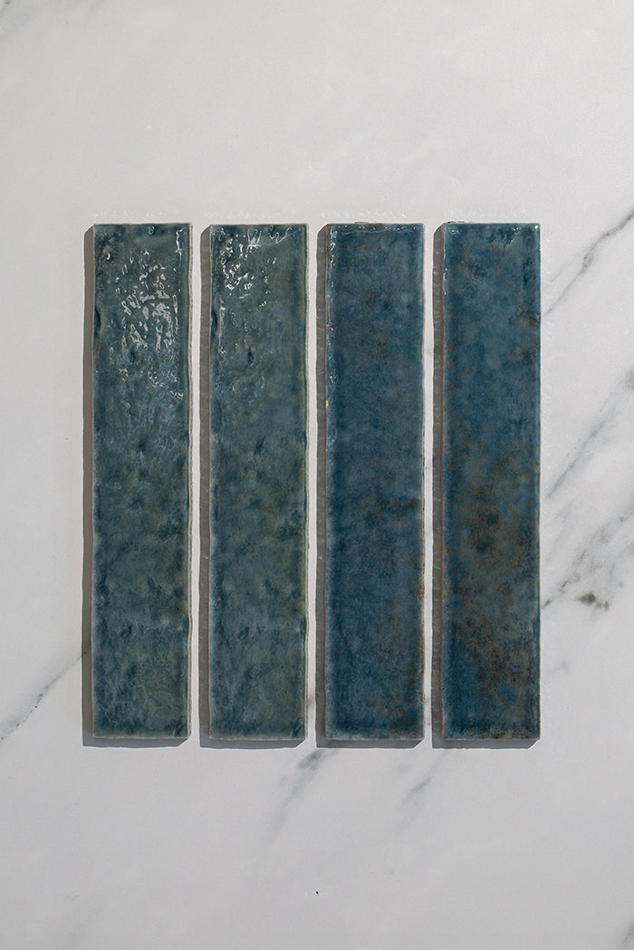Pigment Cobalt Blue Metro Tiles | Quorn Stone