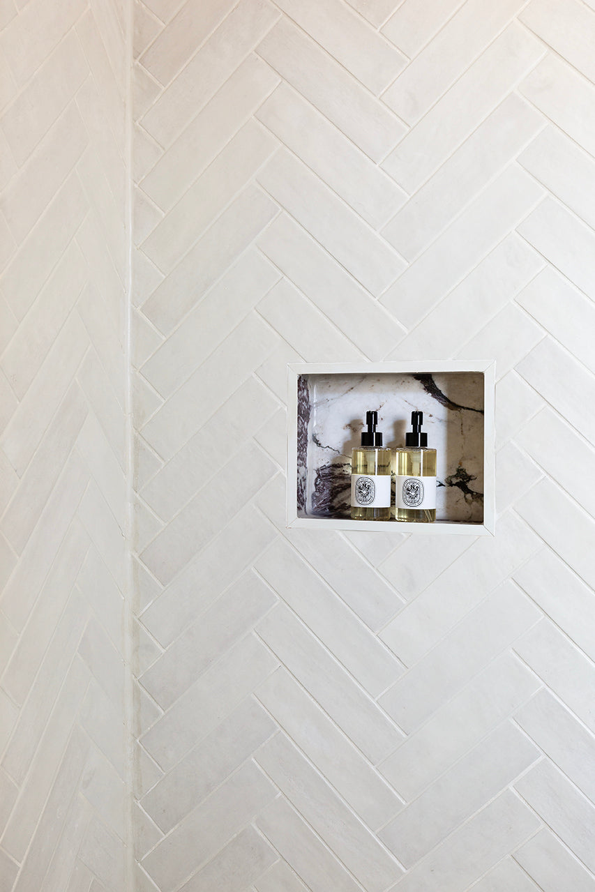 Pottery Chalk Metro Tiles | Quorn Stone