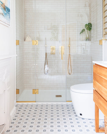 Regent Blue Decorative Patterned Tiles | Decorative | Quorn Stone