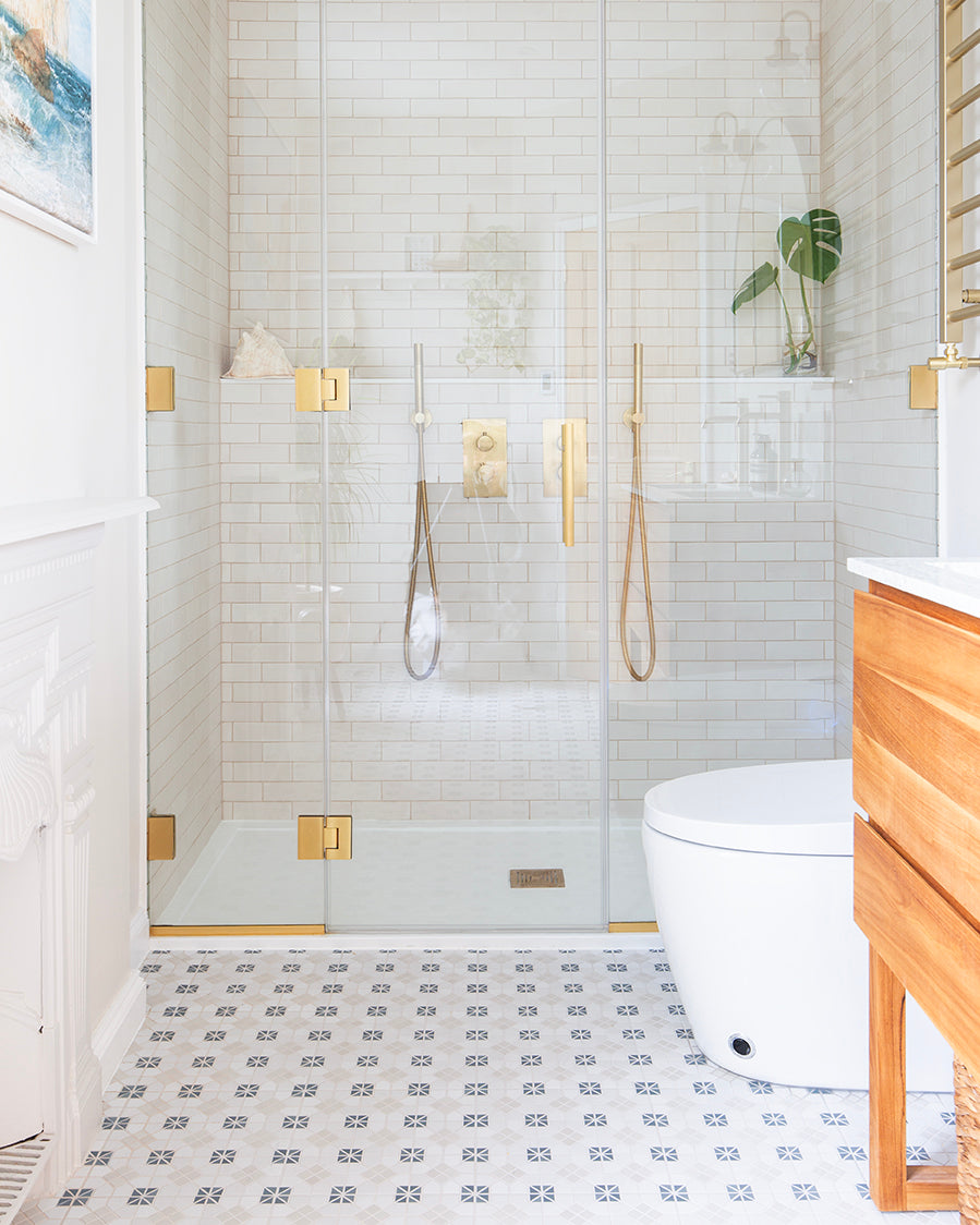 Regent Blue Decorative Patterned Tiles | Decorative | Quorn Stone