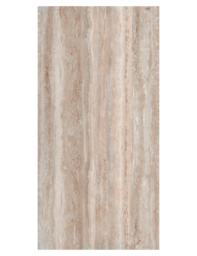 Rivina Almond Vein Cut Stone Effect Porcelain Tiles | Quorn Stone