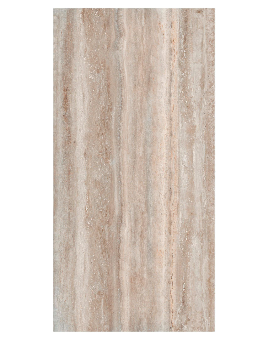 Rivina Almond Vein Cut Stone Effect Porcelain Tiles | Quorn Stone