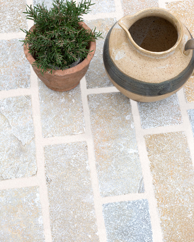 Southwell Tumbled Limestone Cobbles | Outdoor Tiles | Quorn Stone