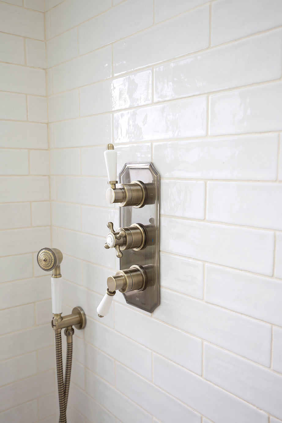 Zellige White Gloss Metro Tiles | Wall Tiles | Quorn Stone - Full Tile ...