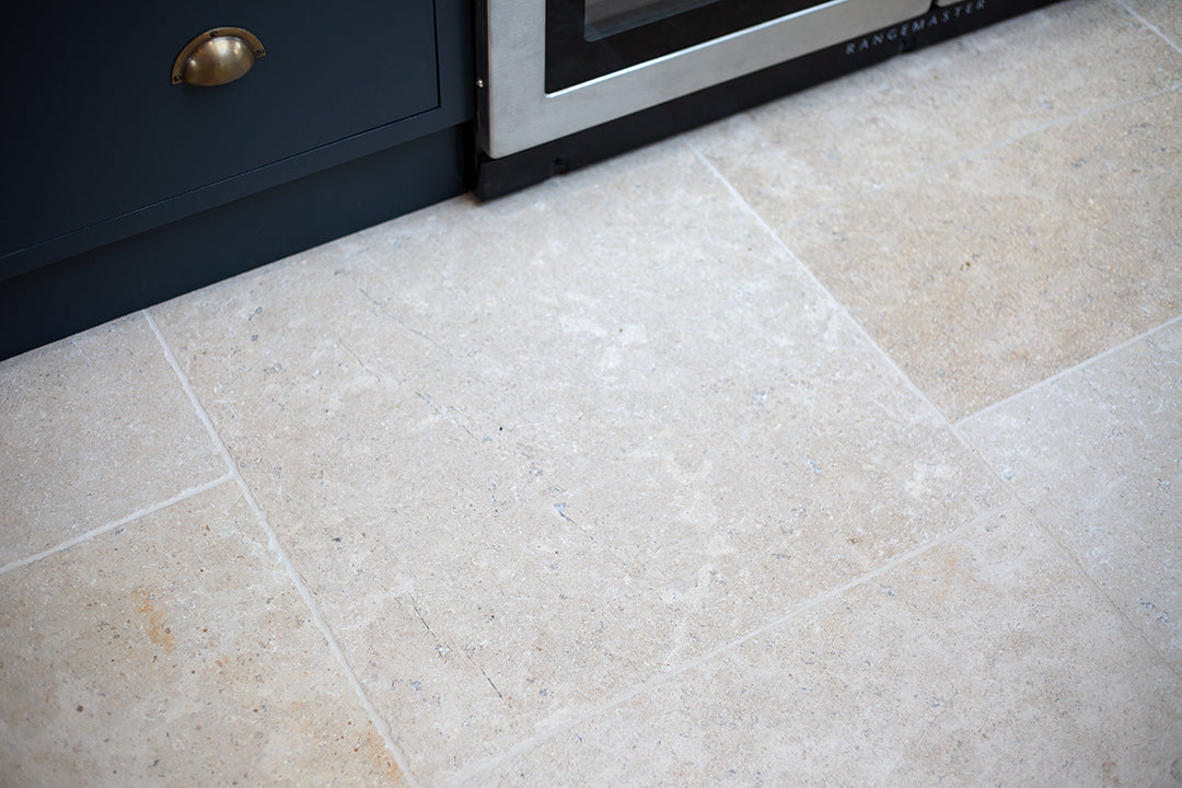 Dijon Tumbled Limestone Tiles & Pavers | Quorn Stone