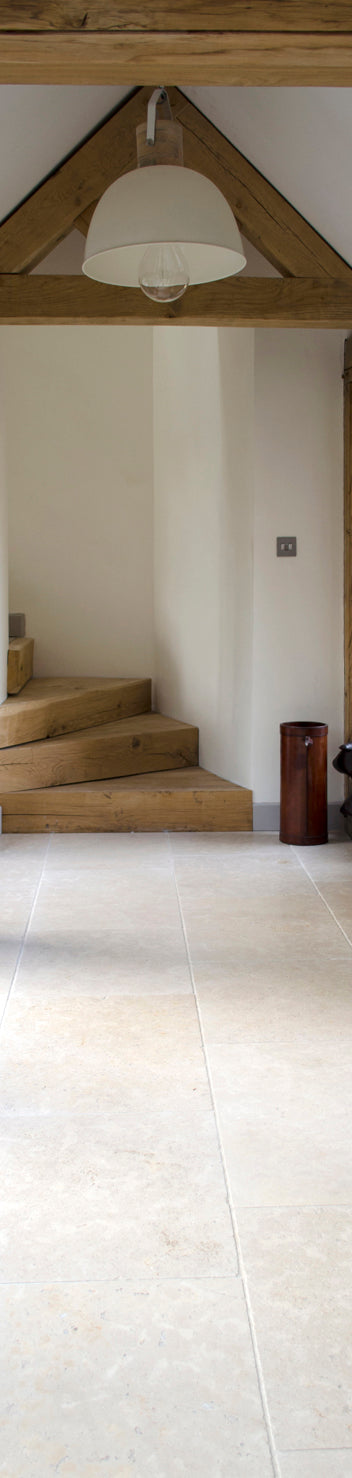 Dijon Tumbled Limestone Tiles & Pavers | Quorn Stone