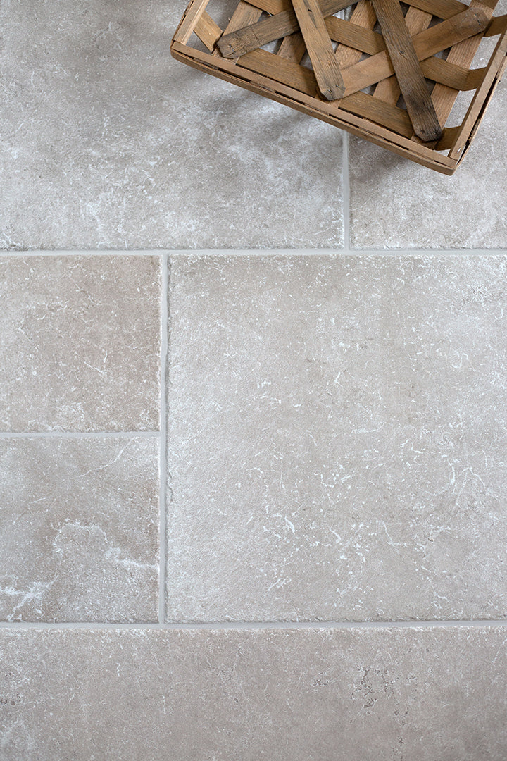 Hambleton Taupe Textured Stone Effect Porcelain Tiles | Quorn Stone