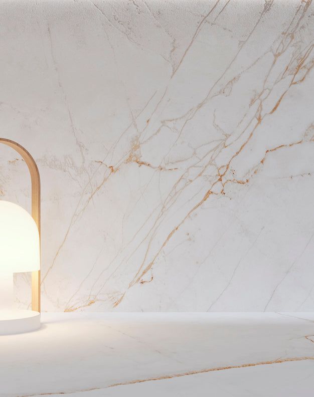 Mondello Marble Effect Porcelain Tiles | Quorn Stone