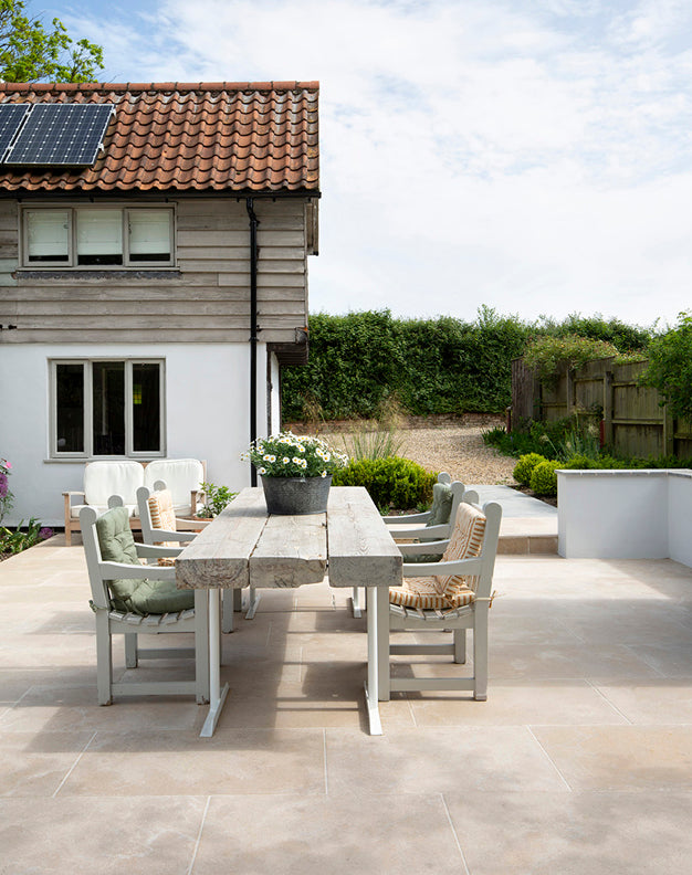 Tuscany Seasoned Limestone Paving | Outdoor Tile | Quorn Stone
