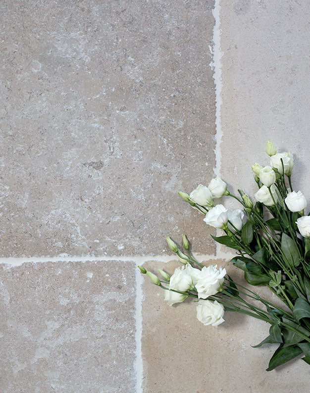 Vienne Worn Antique French Limestone Tiles | Quorn Stone