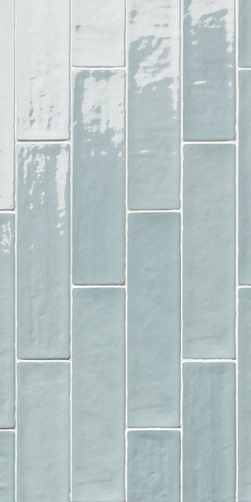 Zellige Blue Gloss Metro Tiles | Wall Tiles | Quorn Stone