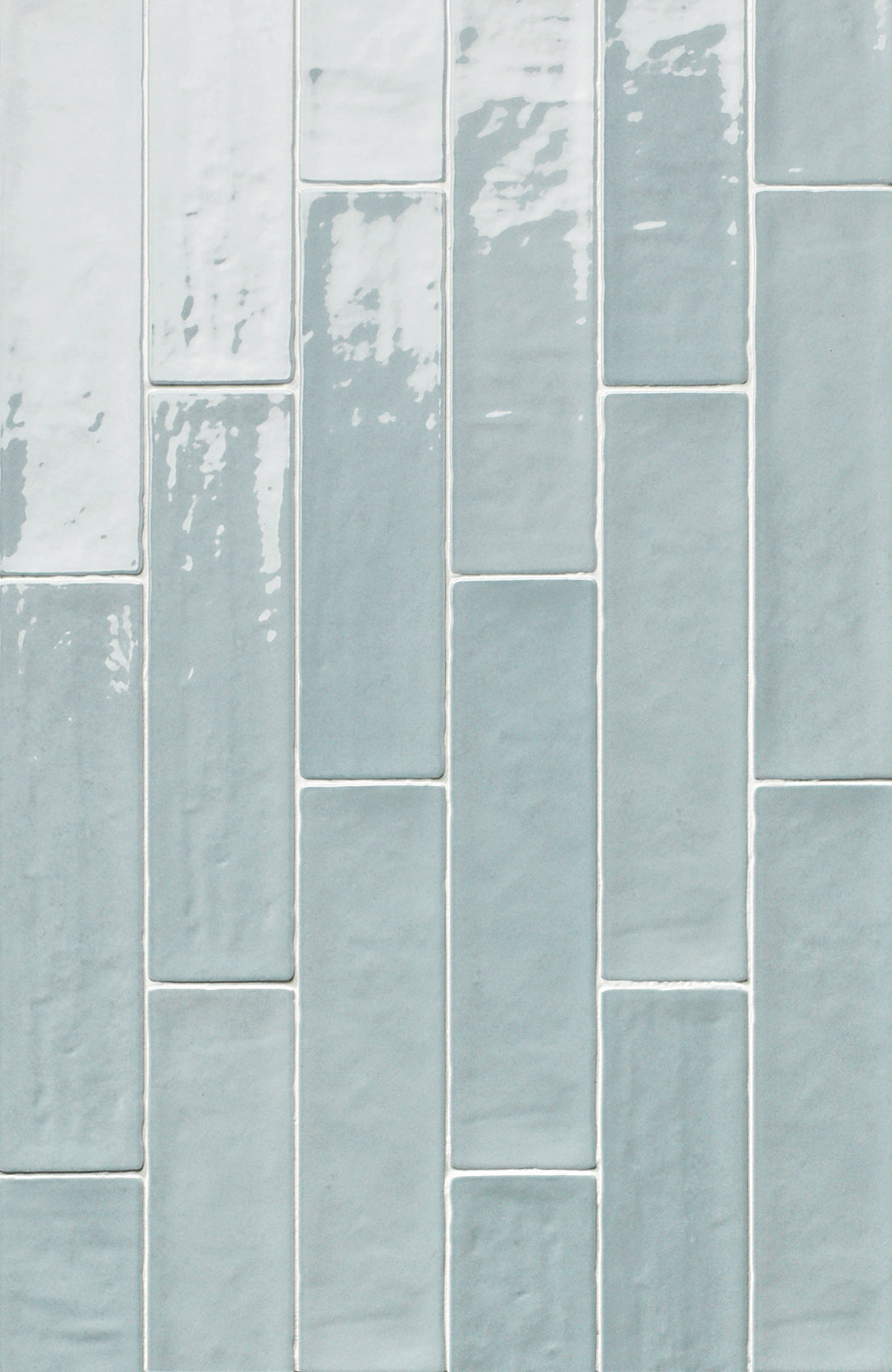 Zellige Blue Gloss Metro Tiles | Wall Tiles | Quorn Stone