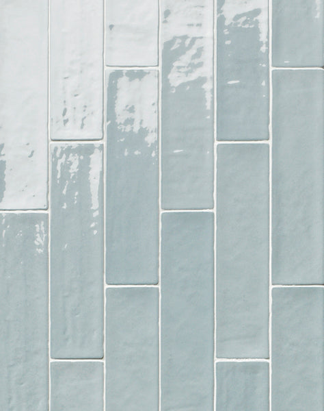 Blue Ceramic Subway Tile Arizona Tile Flash 3" X 12" Ceramic Wall